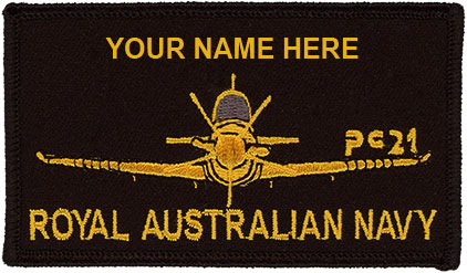 Navy - Air Name Patch
