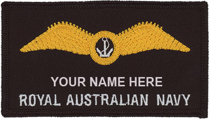 Navy - Air Name Patch