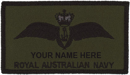 Navy - Air Name Patch