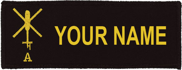 Navy Rate Name Patch