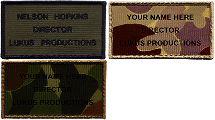 Army Name Patch