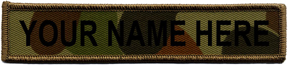 Army Name Patch