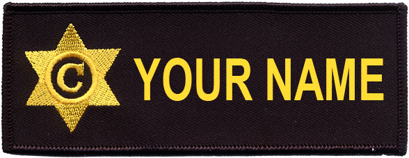 Navy Rate Name Patch