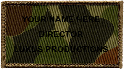 Army Name Patch