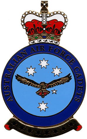 Metal RAAF Crests